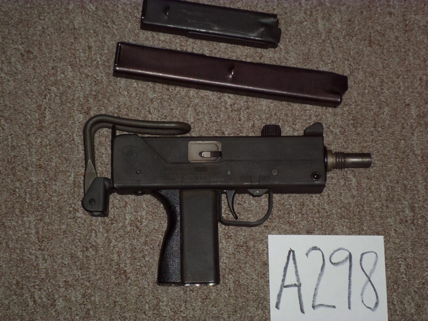 Full Auto Machine Guns, Sten Guns, Mac 10 & 11 Guns and WW2 Machine ...